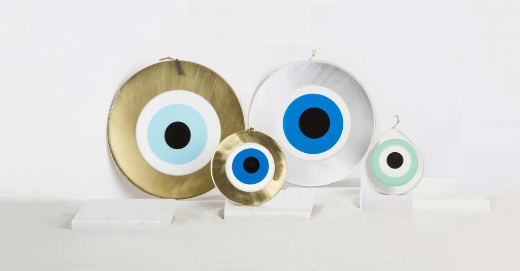 Bord De L' Eau : Mati symbolism | The Greek Designers